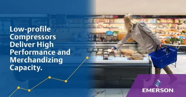 Low-profile Compressors Deliver High Performance and Merchandizing Capacity